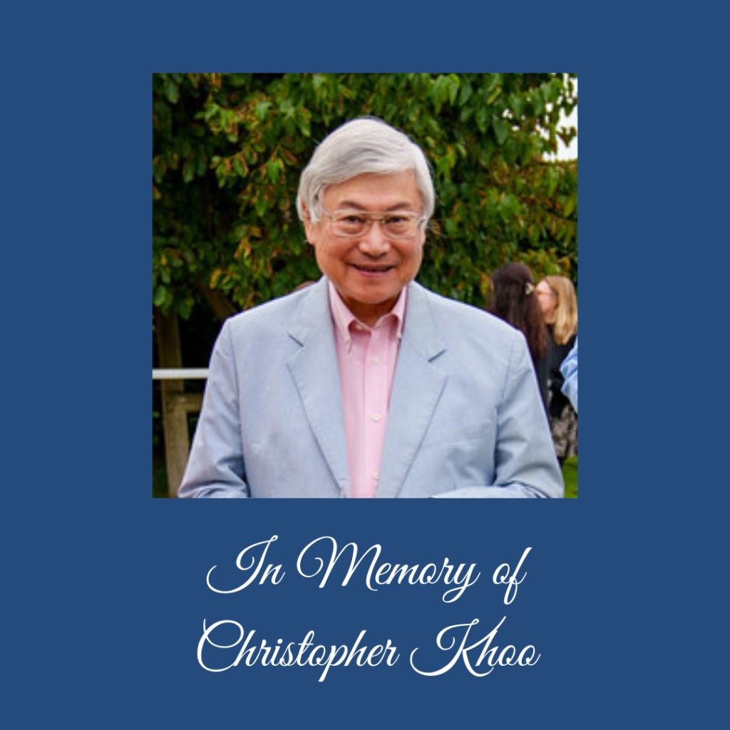 Remembering Chris Khoo - Dingley's Promise
